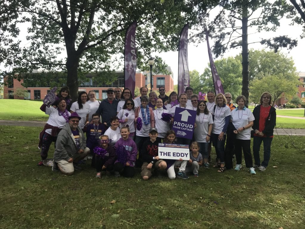 Team Eddy Makes Strong Showing at Walk to End Alzheimer’s - St. Peter's ...