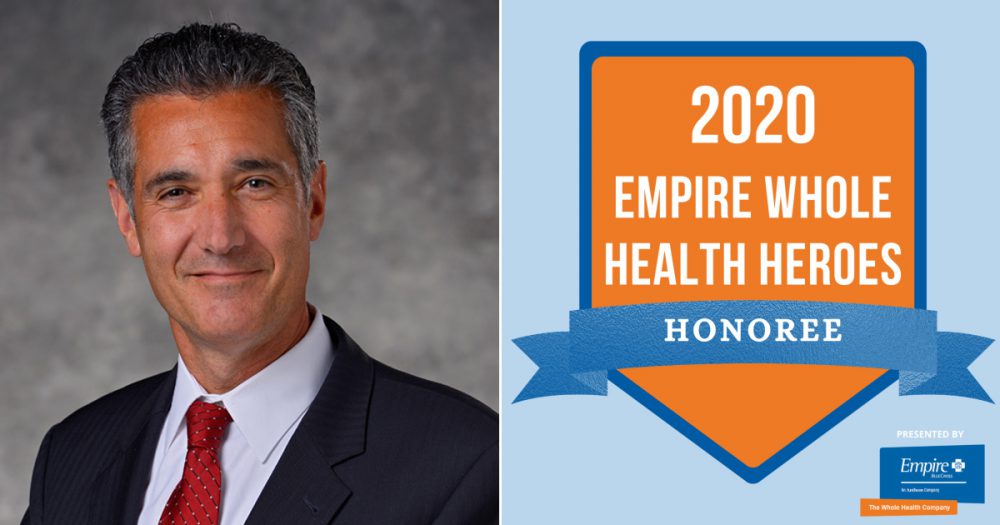 Dr. Steven Hanks Named an Empire Whole Health Hero - St. Peter's Health ...