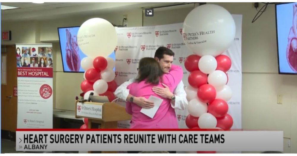 WRGB: Cardiac Patients Reunite with the Medical Teams that Saved Their ...