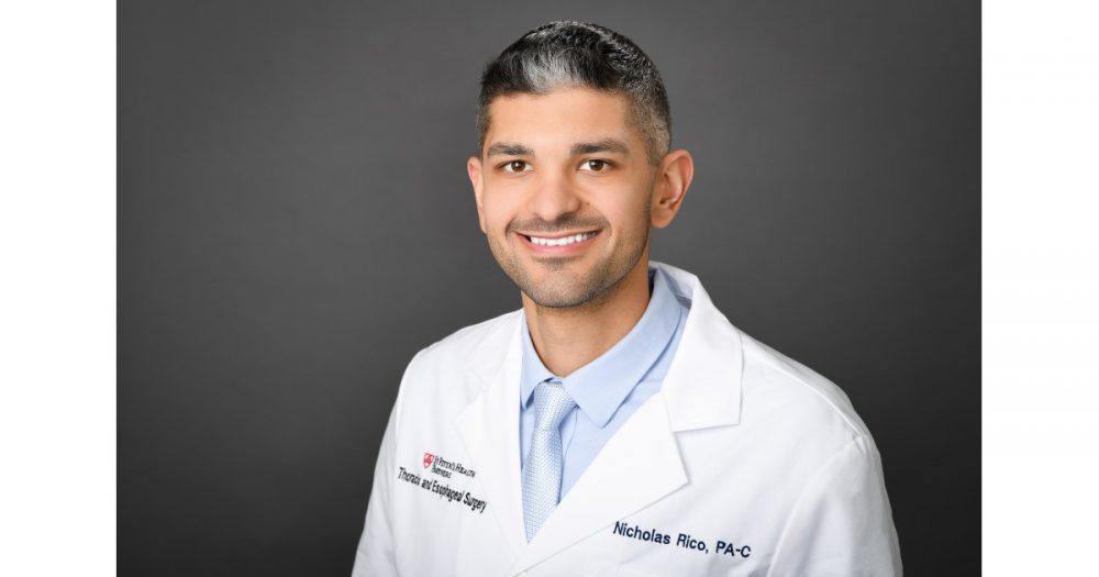 Nicholas Rico Joins Albany Thoracic & Esophageal Surgery - St. Peter's ...