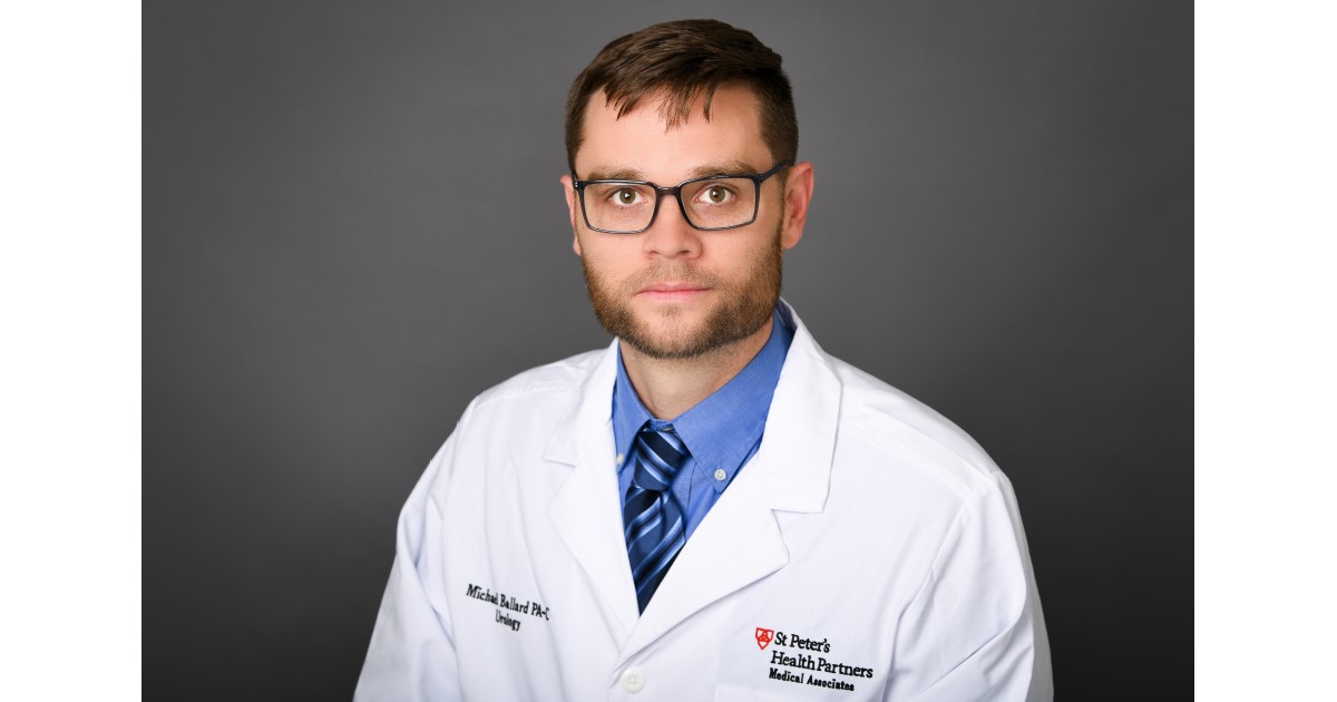 Capital Region Urology Welcomes Michael Ballard - St. Peter's Health ...
